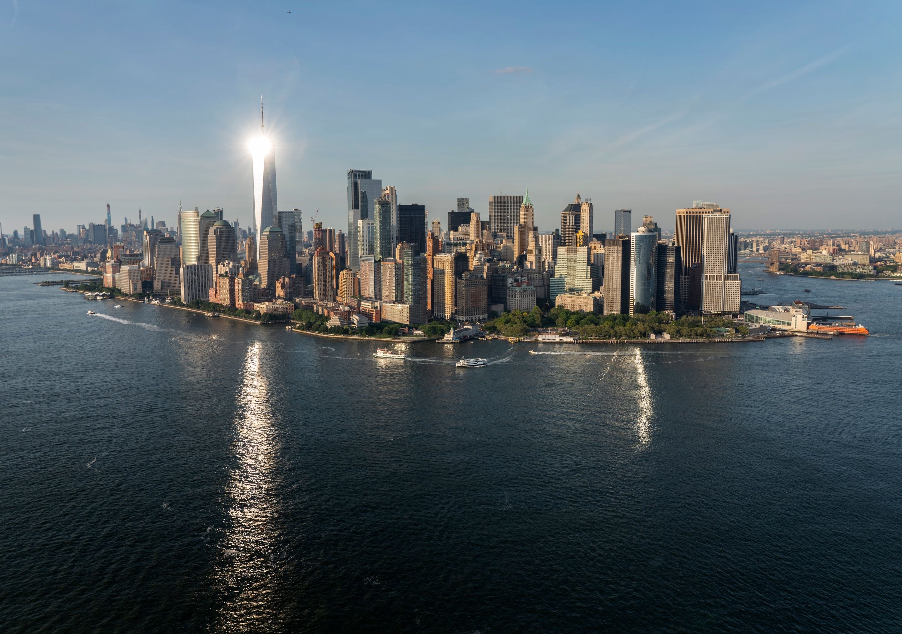 New York Helicopter Tour City Lights Skyline Experience | Linden | New ...