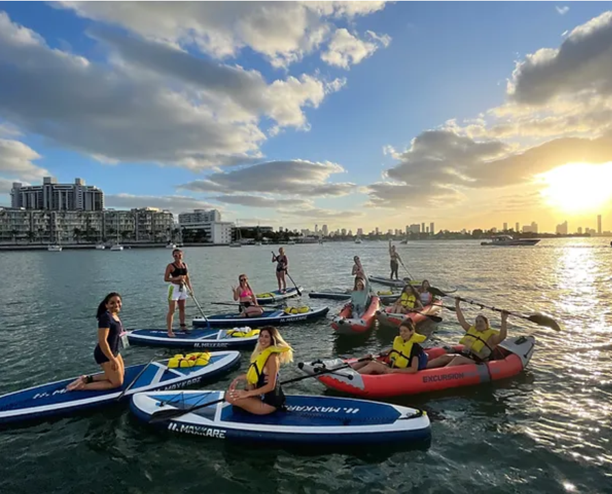 Sunset Paddle Board & Kayak Tour on Biscayne Bay | Miami | Florida ...